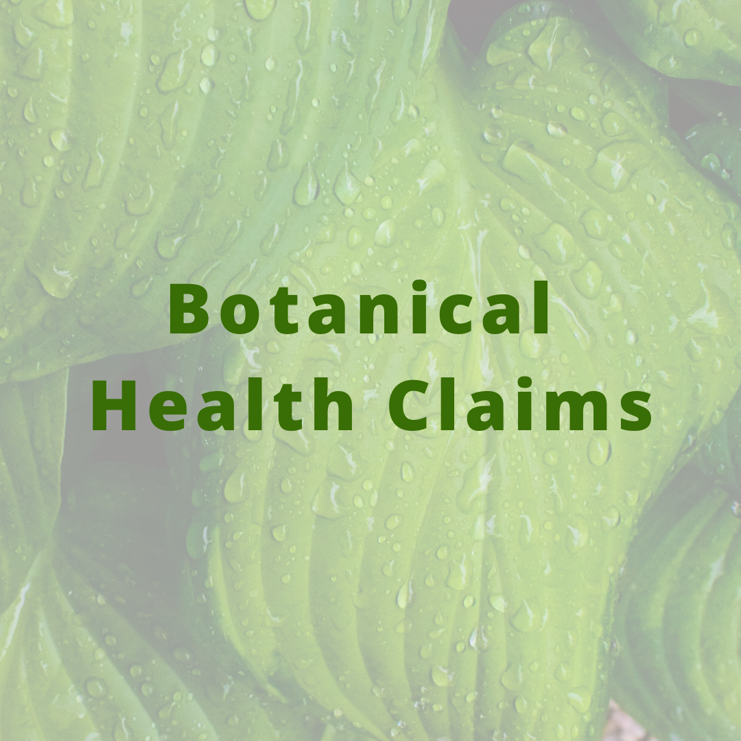 EC Evaluation of Botanical Health Claims and Nutrient Profiles - RNI ...